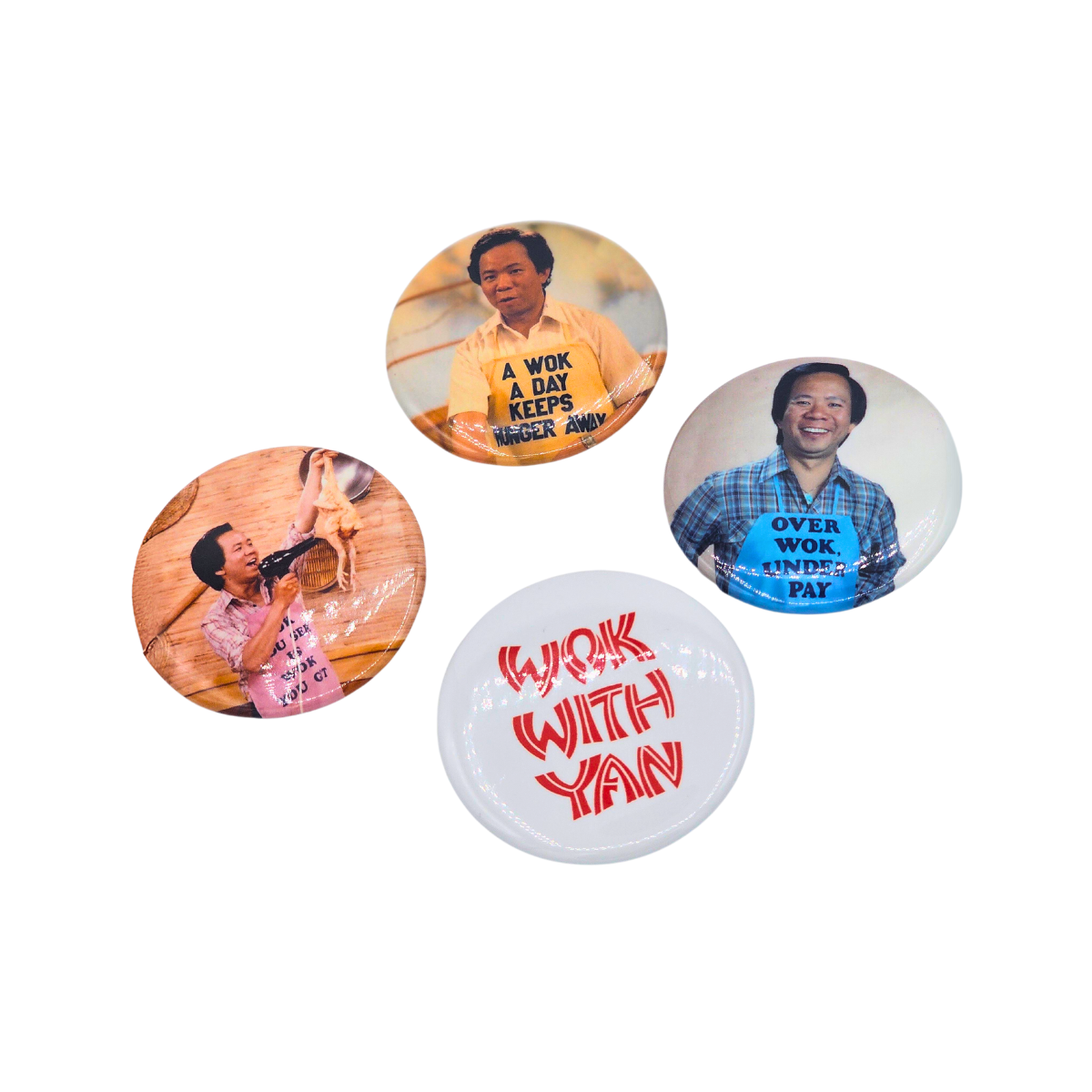 Wok With Yan Button Pins (4-Pack) – Retrokid.ca