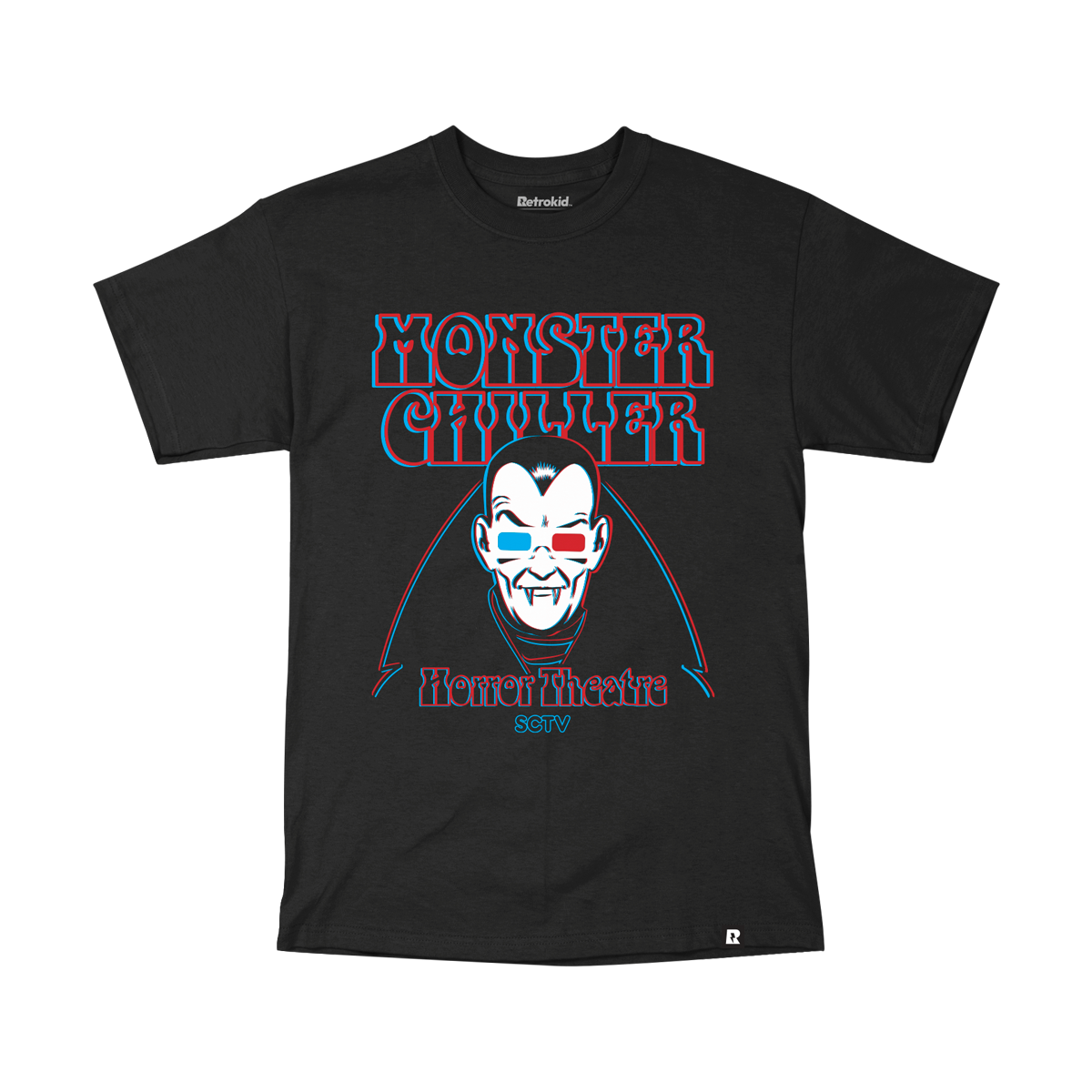 SCTV Count Floyd 3D T-Shirt - Black – Retrokid.ca