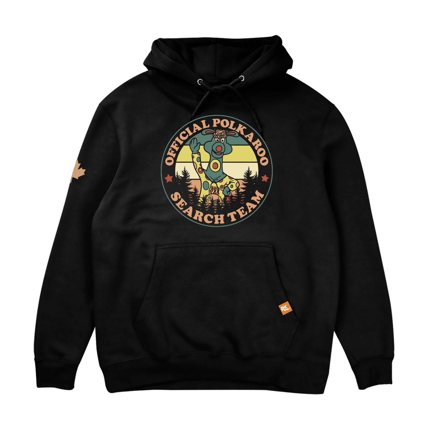 TVO Polkaroo Search Team Hoodie - Black – Retrokid.ca