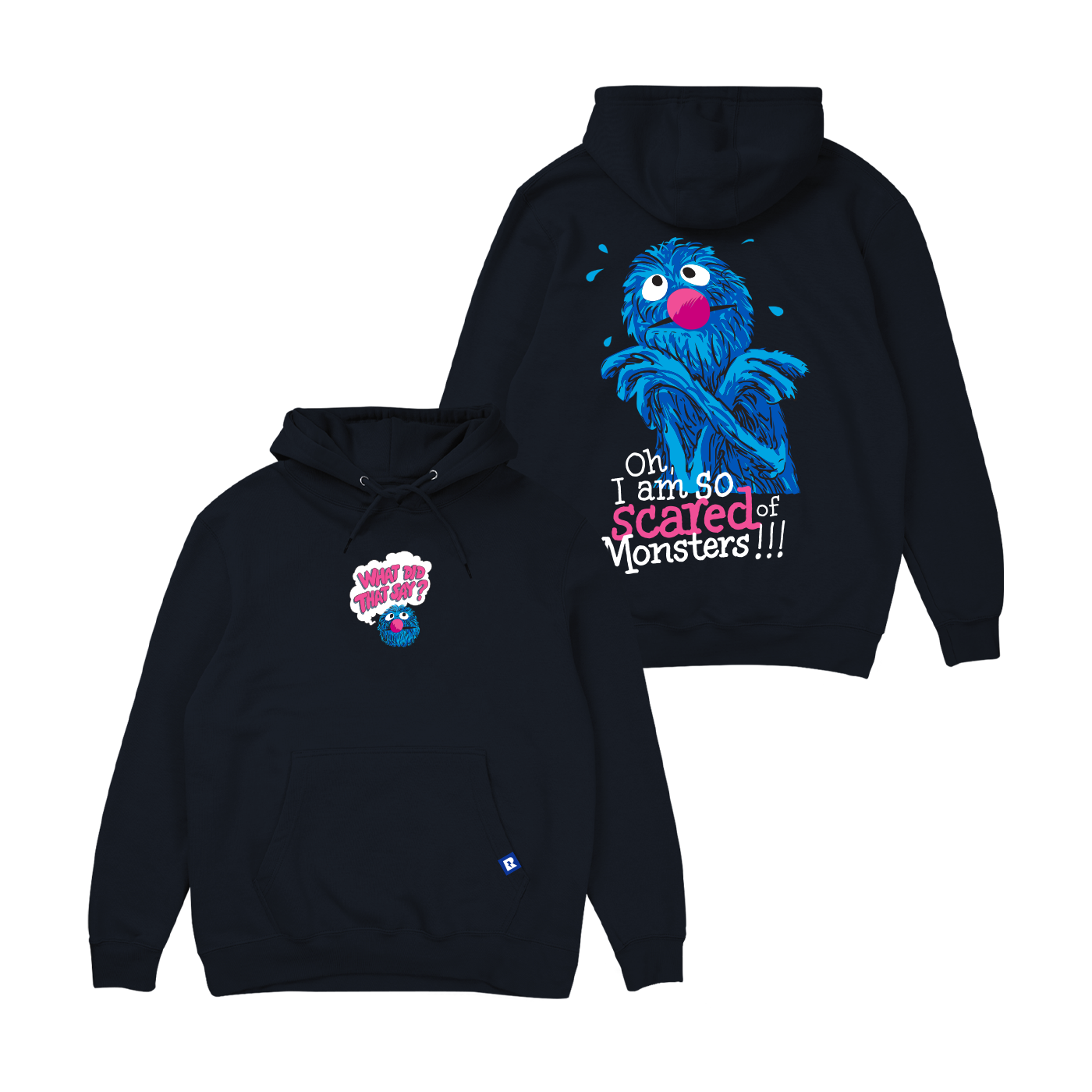 Monster at the End of This Book Hoodie - Navy – Retrokid.ca