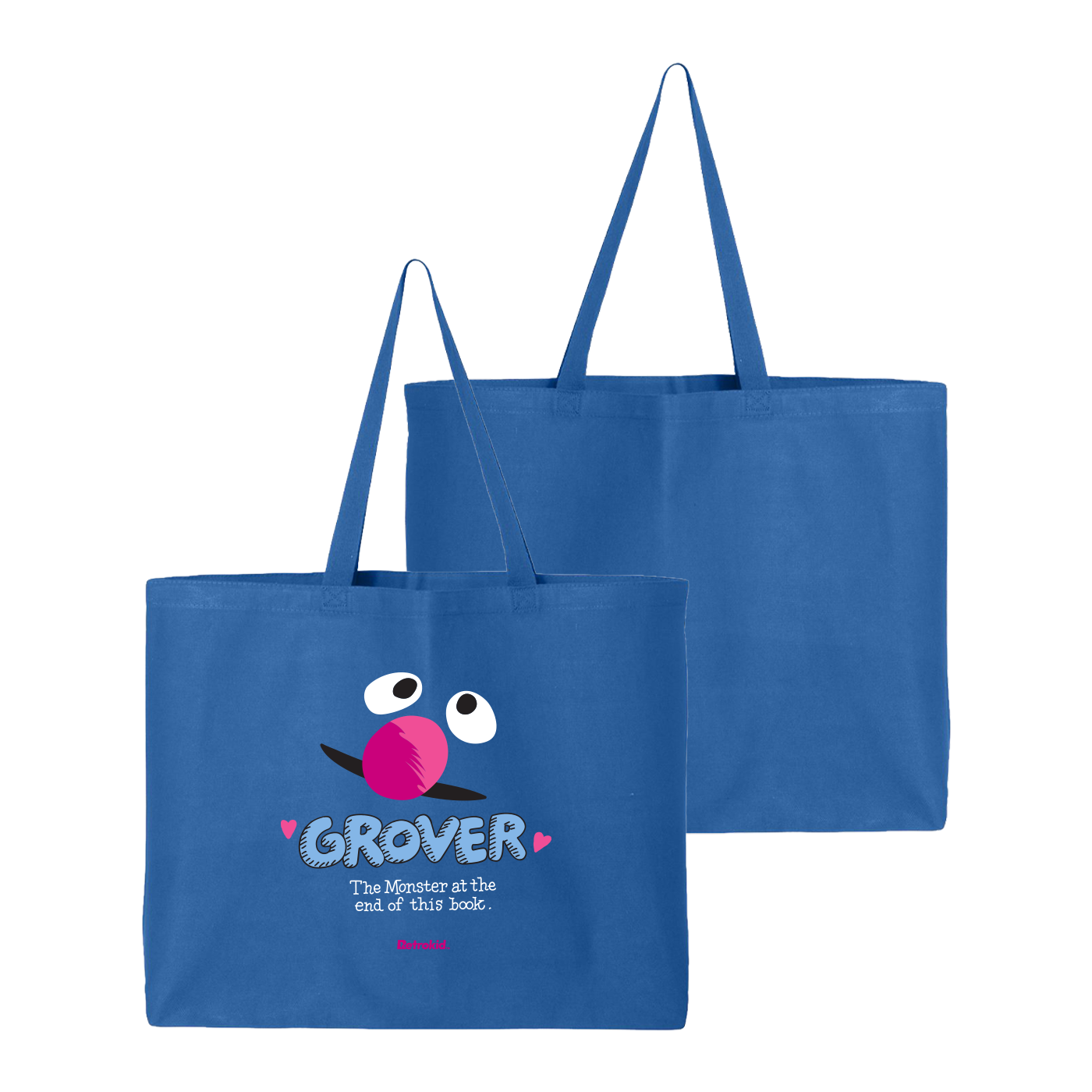 Monster at the End of This Book Tote - Royal – Retrokid.ca
