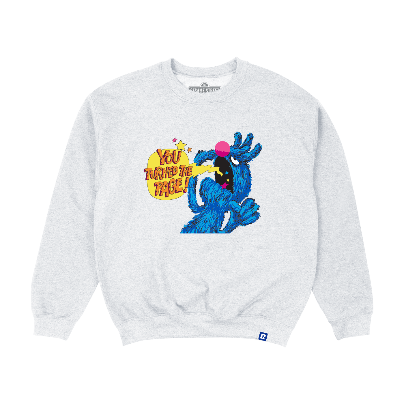 Monster at the End of This Book Crew - Ash Grey – Retrokid.ca